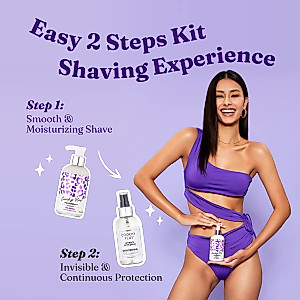 Coochy Plus Intimate Shaving Complete Kit - THE ORIGIN & Organic After Shave Protection Soothing Moisturizer Mist – Antioxidant Formula Prevents Razor Burns, Itchiness & Ingrown Hairs