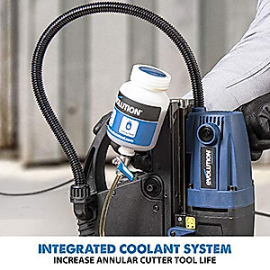 Evolution Heavy Duty 1-1/8 inch Industrial Magnetic Drill With Carry Case - S28MAG