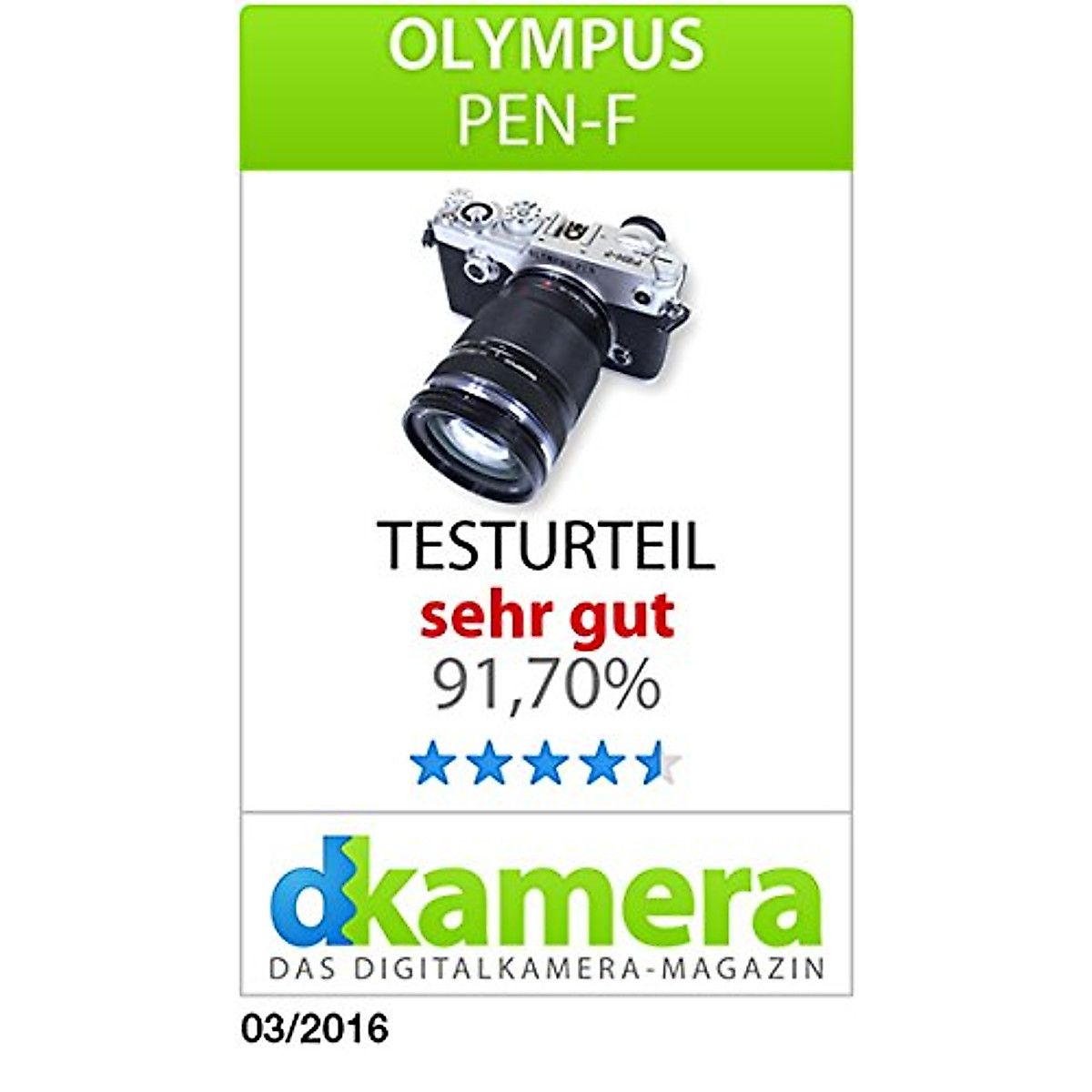 OLYMPUS PEN-F body [black] - International Version (No Warranty)