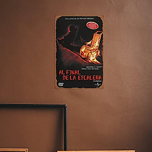 The Changeling Professional Tin Poster- Ideal Wall Decor for Bars, Cafes, Offices, Restaurants, Homes, Gardens, Shops, Clubs - 12 X 8 Inches