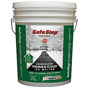 Safe Step Power 6300 Enviro Blend Melts Ice Down To - 10 F / - 23 C 40 Lbs.