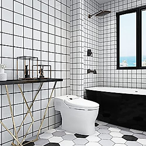 RUMOSE Shower Tub Set Bathroom Bathtub Shower Faucets Combo Set 9 Inch Square Rainfall Shower Head with Extension Shower Arm and Tub Faucet Shower System Shower Trim Kit Oil Rubbed Bronze