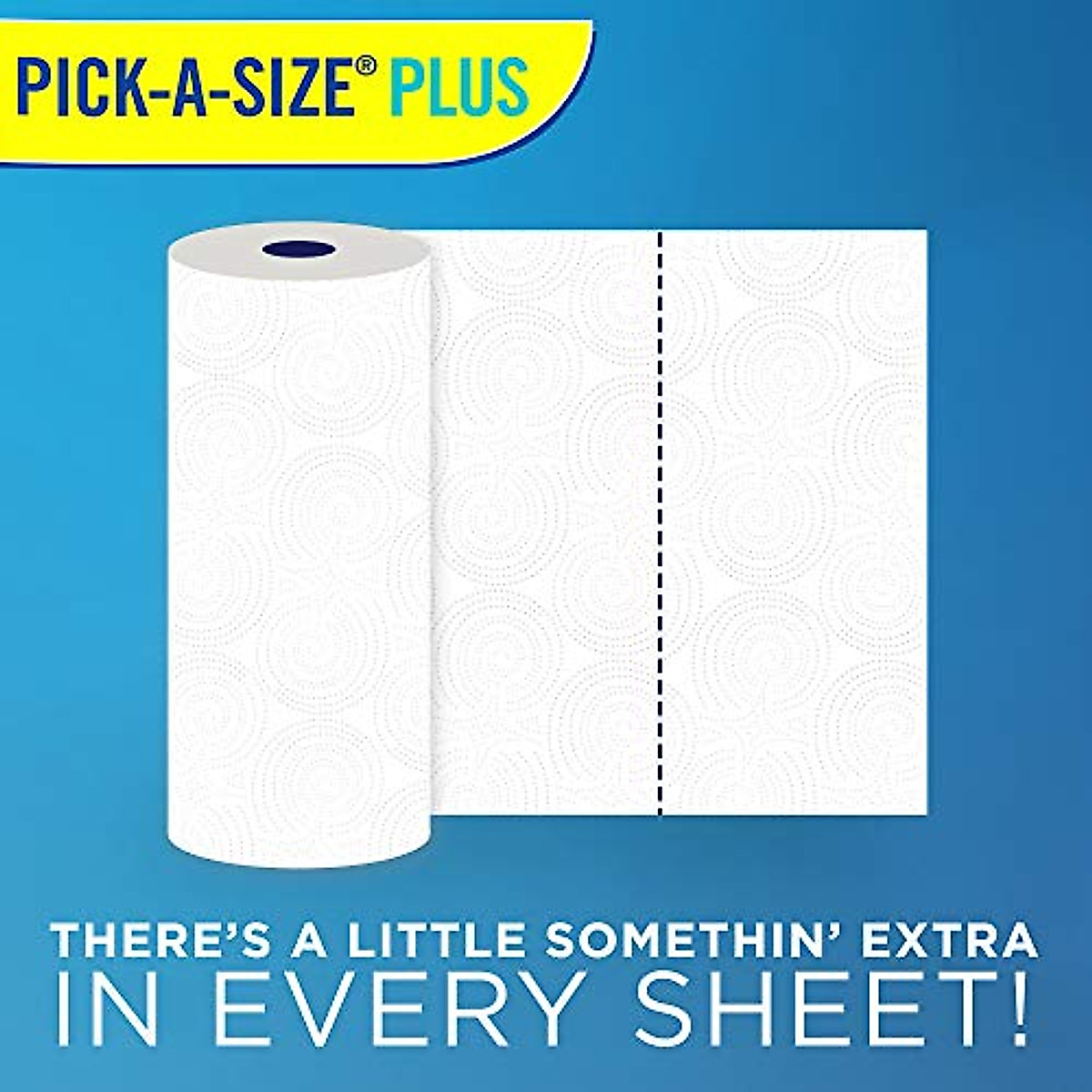 Sparkle Paper Towels, 24 = 47 Regular Rolls, Modern White, Pick-a-Size Plus