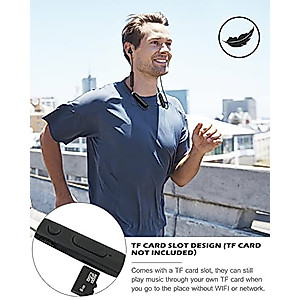 OINMELY 150Hours Playtime Bluetooth Neckband Headphones V5.0 Wireless Headset Sport Earbuds w/Mic Playtime Cordless Noise-Canceling Earphones for Gym Running Compatible with iOS Samsung Android