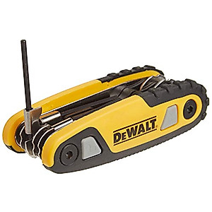 DEWALT DWHT70263M Folding Locking Hex Key Set, MM