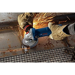 BOSCH GWS10-45E 4-1/2 In. Ergonomic Angle Grinder,Black