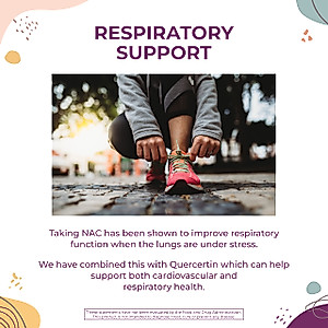 Body Kitchen Mega NAC (N-Acetyl Cysteine) 600 mg with Quercetin, Supports Respiratory Health and Immune Function and Promotes Liver and Kidney Detox, Veggie Caps, (Pack of 1)