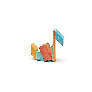 14 Piece Tegu Magnetic Wooden Block Set, Sunset
