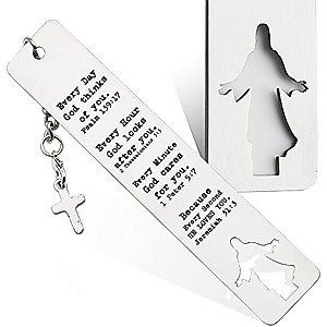 Psalm 139:17 Inspirational Bookmarks Gifts for Women, Men, Book Lover, Christian Gifts for Women, Men, Girls, Boys, Religious Gifts for Daughter, Son, Faith Gifts for Men,Teen, Women, Kids, Readers
