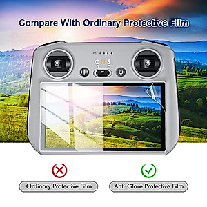 STARTRC Mini 3 Pro Anti-Glare Matte Tempered Glass Screen Protector Film for DJI Mini 3 Pro RC Remote Controller Accessories (2 PACK)