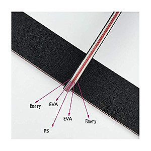 10Pcs Professional Washable Thick Nail Files Emery Board 60/60 Grit Black Nail Art Care Sanding Buffer Buffing Manicure Pedicure Tool