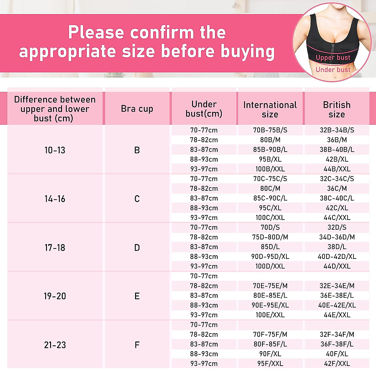 Lictin Pumping Bra Hands,Pumping and Nursing Bra in One,Adjustable Breast Feeding Bras with Zipper,Suitable for Breastfeeding-Pumps by Medela,Lansinoh,Philips Avent, Spectra Black,Below S Size