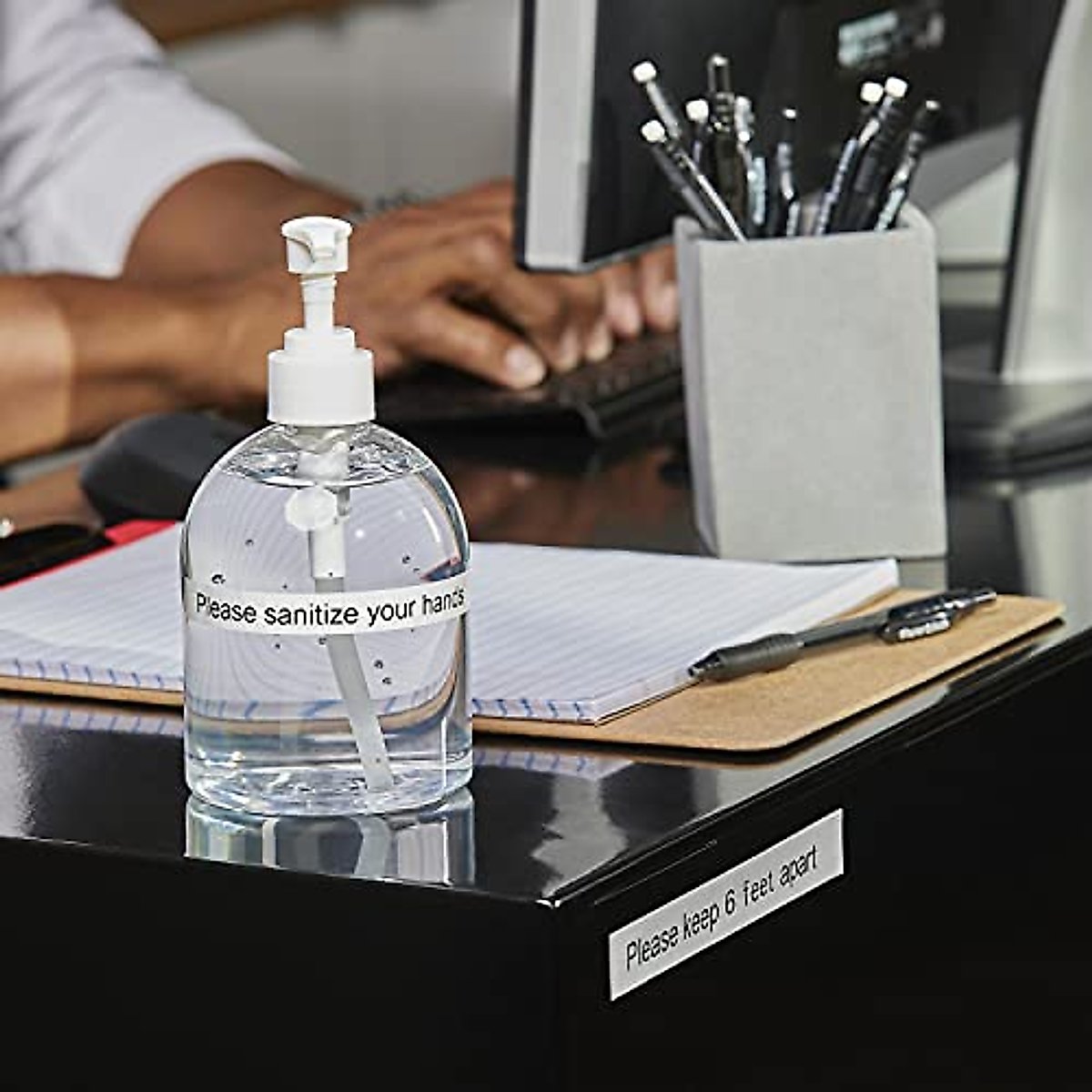 DYMO Label Maker with 3 D1 Label Tapes | LabelManager 160 Portable Label Maker, QWERTY Keyboard, One-Touch Smart Keys, Easy-to-Use, for Home & Office Organization