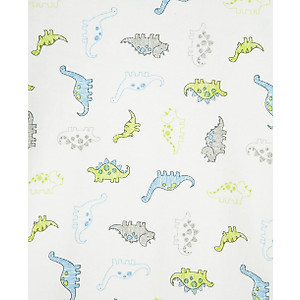 Little Me baby boys and Toddler Sleepers, Dinosaur Print, 3 Months US