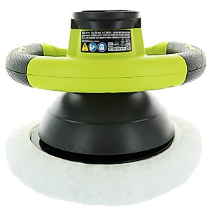 RYOBI P435 One+ 18V Lithium Ion 10" 2500 RPM Cordless Orbital Buffer/Polisher with 2 Bonnets (Battery Not Included, Power Tool Only)