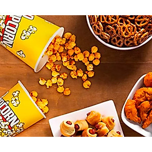 Popcorn Containers, Paper Containers 64 oz Popcorn Containers for Party & Movie, Home, Nature (20 per Pack)