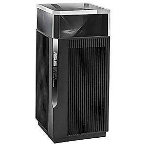 Asus ET12 AXE11000 Whole-Home Tri-Band Mesh WiFi 6E System Coverage up to 610 Sq. Mtr/6,000 Sq. ft.,11Gbps WiFi, 3 SSIDs, Free Security & Parental Controls, Dual 2.5G Ports LAN Aggregation 2 Pack