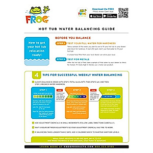 FROG @ease In-Line SmartChlor Replacement Chlorine Cartridge for use in Marquis Spas, Caldera Spas, Artesian Spas and Hot Springs Spas up to 600 gallons, Hot Tub Sanitizer, Cyanuric Acid Free