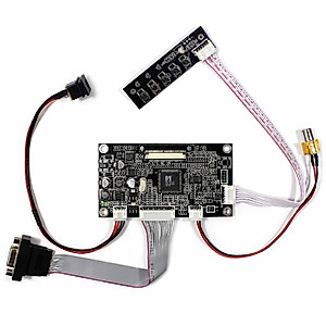 VSDISPLAY 5" 5 inch 640x480 LCD Screen ZJ050NA-08C Replcace AT050TN22 V1 with VGA AV Controller Board