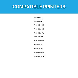 LD Compatible Toner Cartridge Replacement for Brother TN210BK (Black)