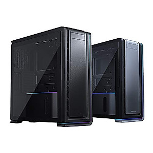 Phanteks Enthoo 719 (PH-ES719LTG_DAG01) High Performance Full Tower Case – Tempered Glass, Aluminum Panels, dual System/PSU Support, MASSIVE Storage, Fan Hub, Digital-RGB Lighting, Anthracite Grey