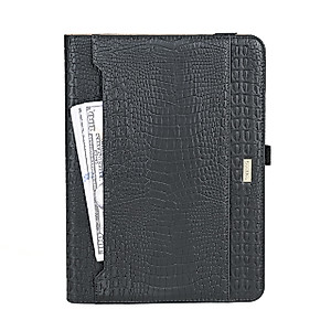 PHARRI 10.1 Tablet case, 10 inch Tablet Case,360 Degree Rotating Universal Tablet Case for 9.7-11 Inch Tablets, Protective Case Cover (Black)