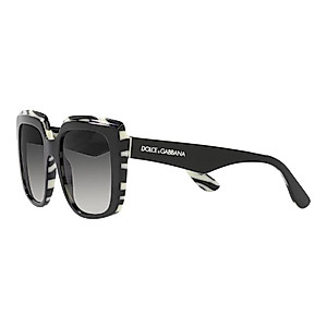 Dolce & Gabbana DG 4414 Black Animal Print/Grey Shaded 54/20/145 women Sunglasses