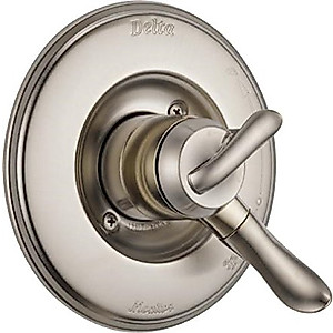Delta Faucet Linden 17 Series Dual-Function Shower Handle Valve Trim Kit, Stainless T17094-SS (Valve Not Included) 9.00 x 8.00 x 0.05 inches