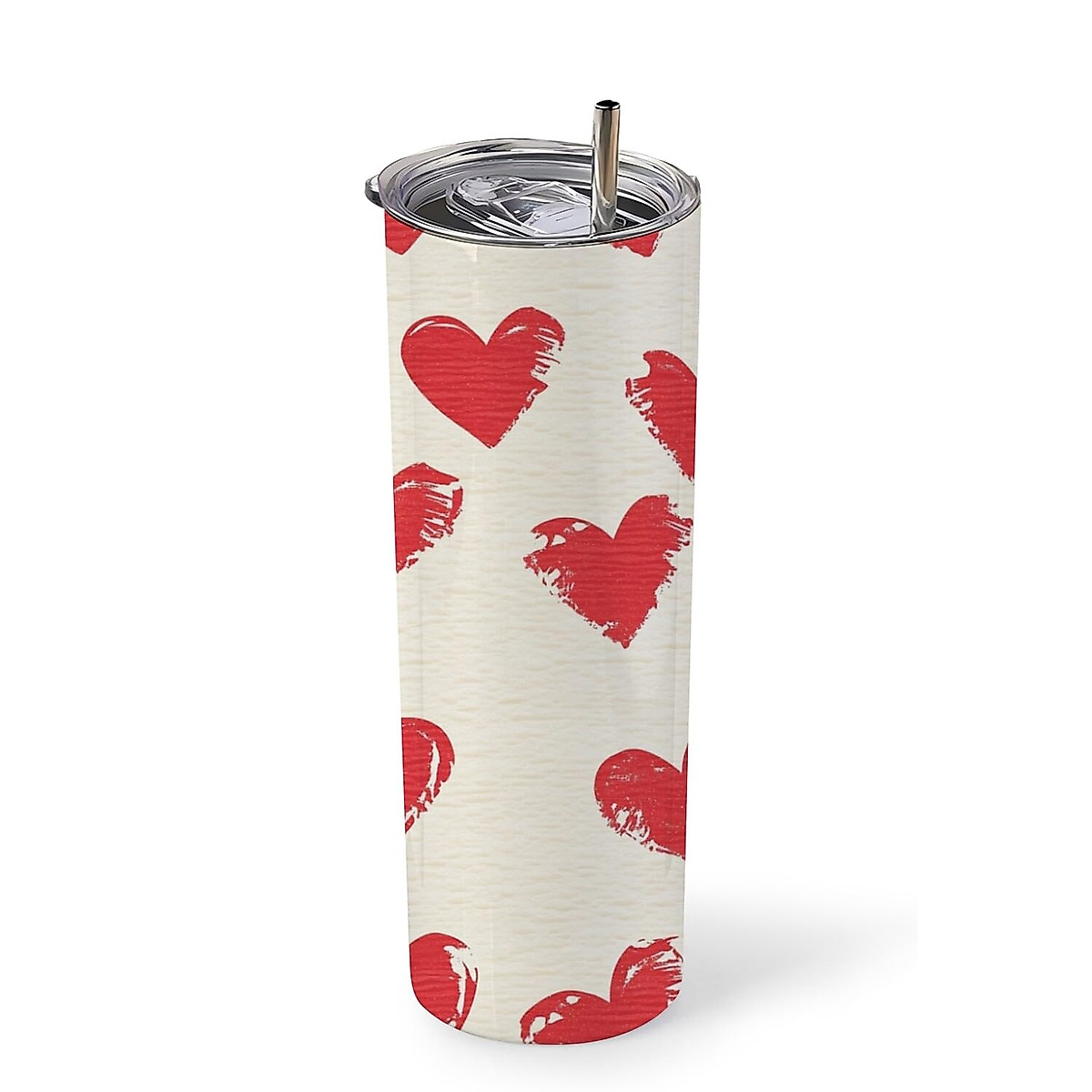 Medpol love kisses valentines insulated tumblers coffee cup Gift，love kisses valentines Drinking Glasses-Tea Cup-Coffee Mug tumbler with lid and straw 20 oz insulated tumbler cups