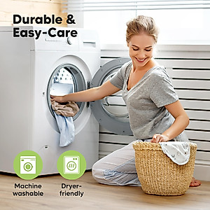 2-Pack Organic Crib Sheets for Boys, Girls - Jersey Fitted Crib Sheet, Baby Crib Sheets Neutral, Crib Mattress Sheet, Cotton Crib Sheets, Soft Baby Sheets for Crib, Unisex Crib Fitted Sheet (Woodland)