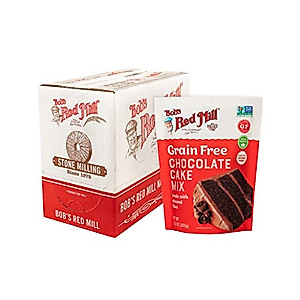 Bob's Red Mill Grain Free Chocolate Cake Mix, 10.5-ounce (Pack of 5)