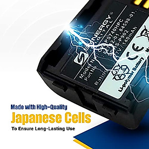 Synergy Digital 82742-01, 84598-01, 204755-01 Battery Combo Pack Compatible for Plantronics Wireless Headset Systems - Pack of 2 Replacement Lithium Polymer Battery Automatically Recharges in Cradle