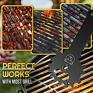 BBQ Grill Scraper Gifts for Men - Stocking Stuffers for Men Women Grill Accessories Cleaner Scraper Cool Gadget for Husband Dad Mom Cleaning Tool Kitchen Gadgets Grilling Tools