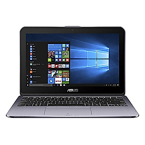 2018 Newest Business Asus VivoBook Flip 11.6" 2-in-1 HD Touchscreen Laptop/Tablet, Intel Dual Core N3350, 4GB DDR3 RAM, 500GB HDD, WiFi, Fingerprint Reader, Windows 10 Home, Stylus Pen Included