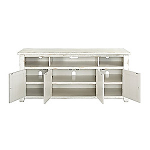 Martin Svensson Home Nantucket 65" TV Stand, Antique White