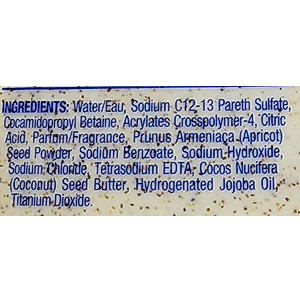 Softsoap Body Wash, Coconut Butter Scrub Body Wash, Exfoliating Body Wash, 20 Ounce (Pack of 2)