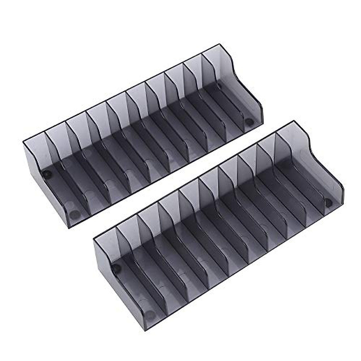 Raguso CD Storage Bracket, Large Capacity Game Card Box Waterproof 2 Pcs for Pro Game Consoles for/Slim/PRO