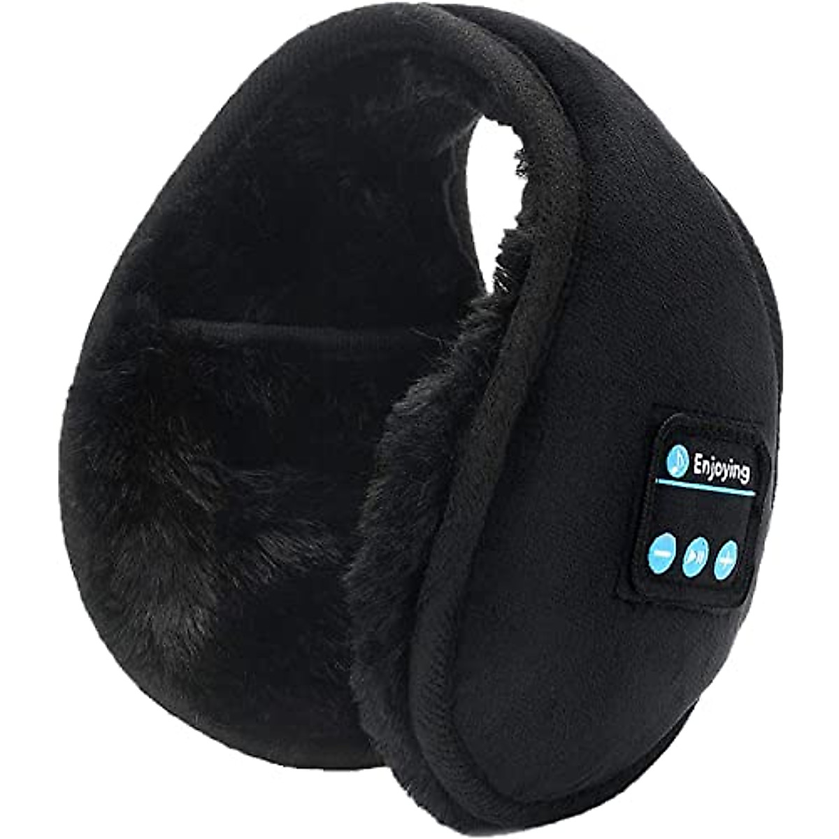 Wireless Bluetooth Ear Muffs for Winter Women Men, Built-in HD Speakers & Microphone, for Winter Outdoor Sports Travel
