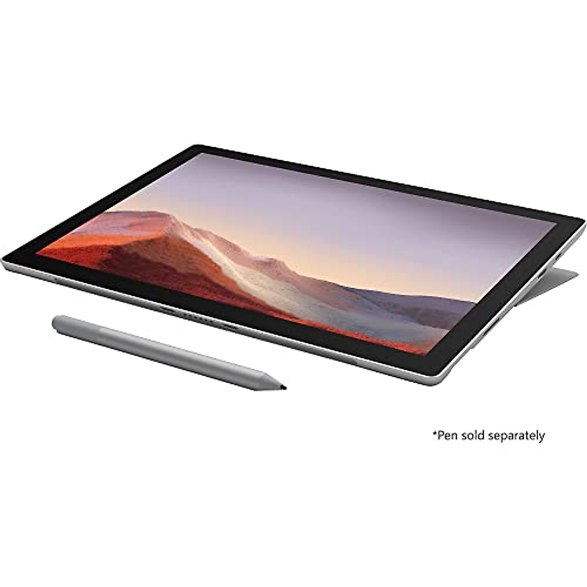 Microsoft PUV-00001 Surface Pro 7 12.3" Touch Intel i5-1035G4 8GB/256GB, Platinum (Renewed) Bundle w/Elite Suite 18 Software + 1 Year Protection Warranty