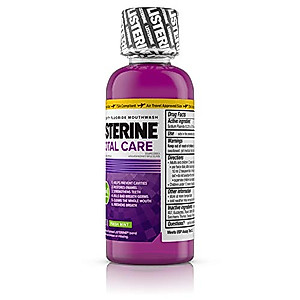 Listerine Total Care Anticavity Mouthwash, Fresh Mint, 3.2 Ounce