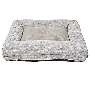 Petmate La-Z-Boy Rosie Pet Bed in Merlot for Small and Medium Dogs Up to 50 Pounds. 35 Inches x 27 Inches