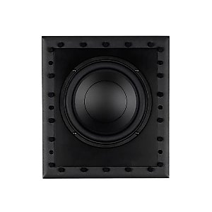 Monolith M-IWSUB8 8-Inch in-Wall Subwoofer - Passive, 4 Ohm Nominal Impedance, 91dB Sensitivity, Magnetic and Paintable Grille, Easy Install, for Home Theater System