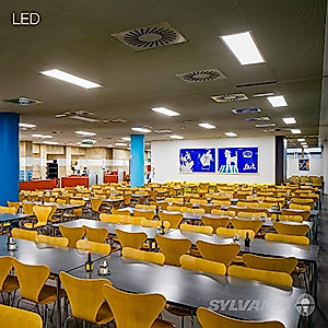 Sylvania LED 1'x4' 3A Back-Lit Flat Panel, Efficient 30W, 120-277V, Dimmable, 5000K Daylight, 1 Pack