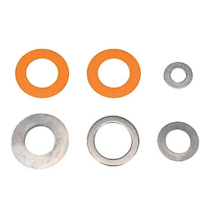 Qagea Upper Gimbal Steering Arm Swivel Shaft Pin Seal Bushing Nut Kit Replacement for MerCruiser Bravo and Alpha One Gen 2 Replaces# 98230A1 866322A01 866718A01 98262A1