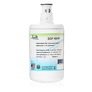 Swift Green Filters SGF-601R Compatible Undersink Water Filter for F-601R (2 Pack),Made in USA