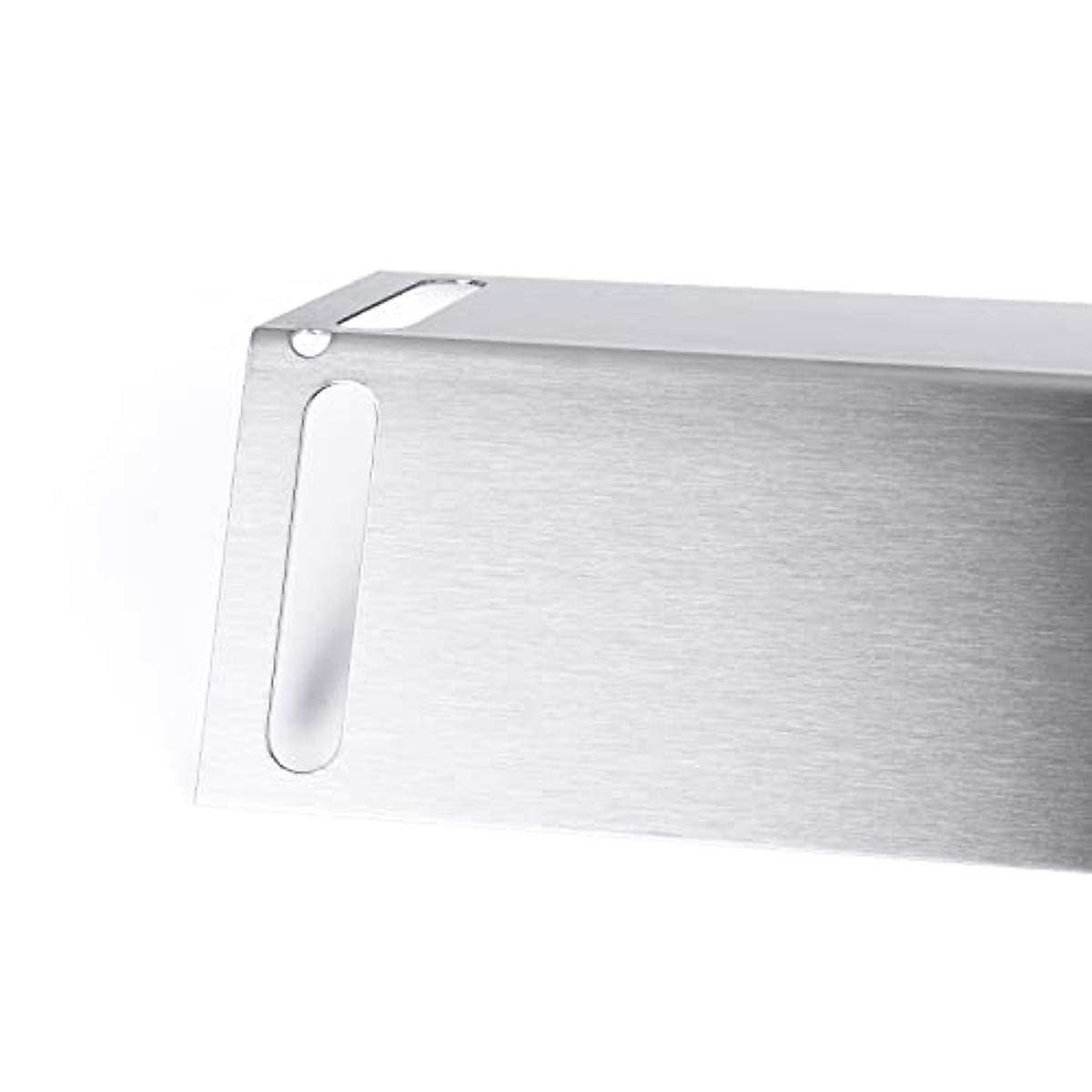 Hiorucet Grill Heat Plates Replacement for Charbroil 463211513, 463211514, 463211512, 463211511, 16 1/2 Inch Stainless Steel Heat Shields, Heat Tents, Burner Covers.(4-Pack)