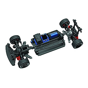 Traxxas 83076-4 Automobile Electric AWD Remote Control Brushless 4-Tec 2.0 VXL Race Car Chassis with TQi 2.4GHz radio and TSM, Size 1/10