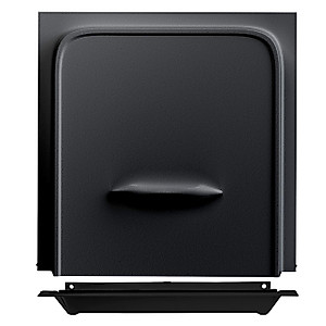 Leisure Coachworks 12" RV Screen Door Slider Panel and Handle/Stop for RV, Trailer, Camper, Motor Home, Cargo Trailer - OEM Replacement (Black)