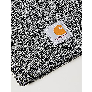 Carhartt Men's Knit Cuffed Beanie, Black/White, One Size