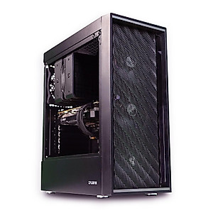 Zalman T7 Compact ATX/mATX Desktop Computer PC Case, 2 x 120mm Fans Preinstalled, 3D Wave Patterned Mesh Front Panel, Tinted Acrylic Side Panel, USB 3.0
